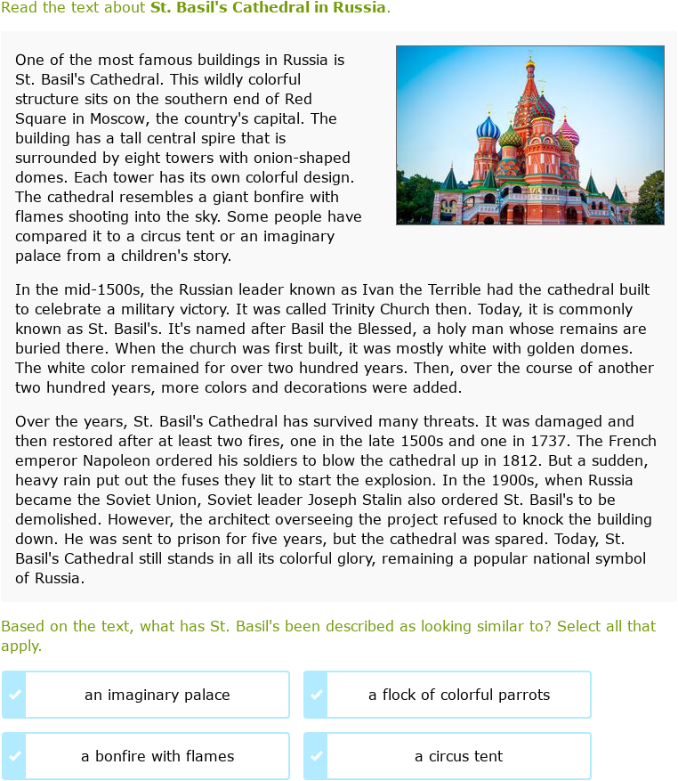 Ixl Reading 5th Grade