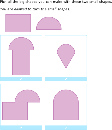 IXL | Compose two-dimensional shapes: which shapes can you make? | 1st ...