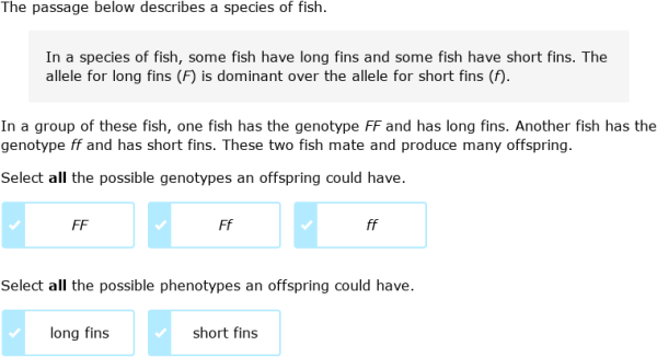 IXL | Genetic variation in sexual reproduction | 7th grade science