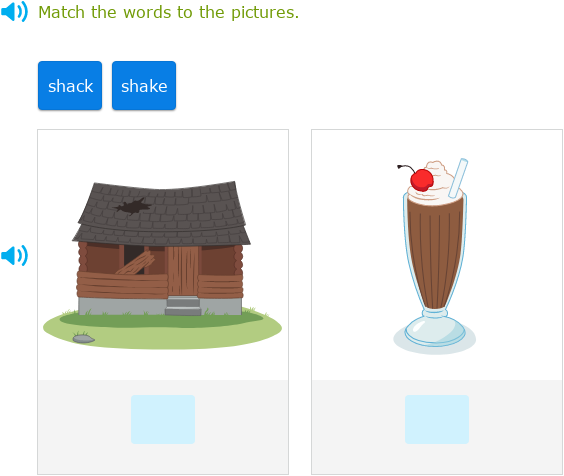IXL | Match the short a and long a words to pictures | 2nd grade ...