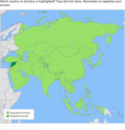IXL | Name countries of Asia: region 5 | 6th grade social studies