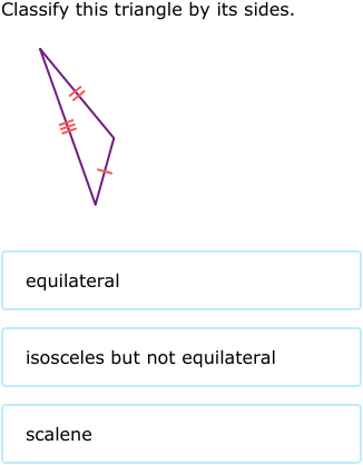 IXL - Classify triangles (Geometry practice)