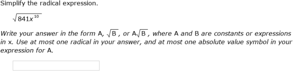 IXL - Simplify radical expressions with variables (Algebra 2 practice)