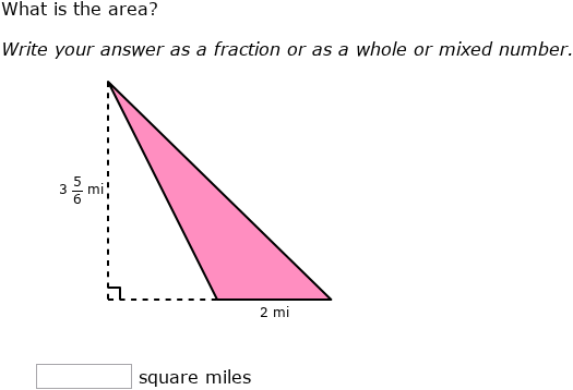 IXL | Area of rectangles, triangles, and parallelograms | 6th grade math