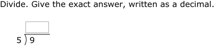 IXL | Add, subtract, multiply, or divide two decimals | 6th grade math