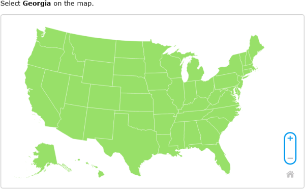 IXL | Select the 50 states | 3rd grade social studies