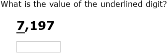 IXL | Value of a digit up to ten thousands | 3rd grade math