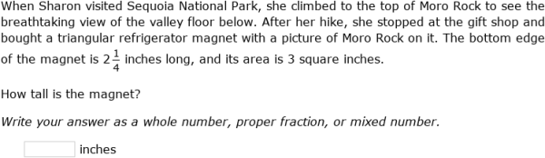 IXL | Area of quadrilaterals and triangles: word problems | 6th grade math