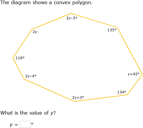 IXL - Interior angles of polygons (Geometry practice)