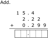 IXL | Add and subtract decimal numbers | 5th grade math