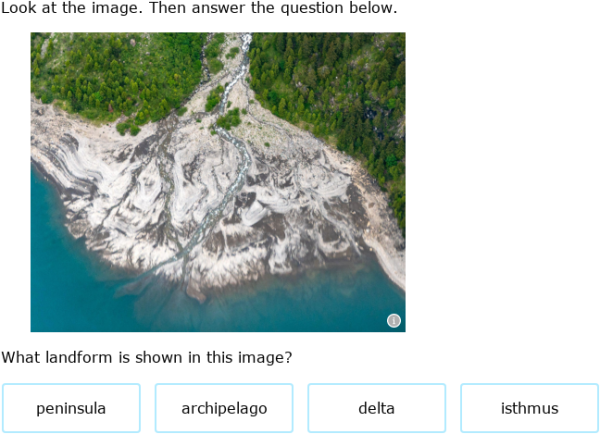 IXL | Identify Earth's land features using satellite images | 4th grade ...