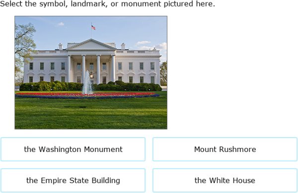 IXL | Identify American symbols, landmarks, and monuments | 2nd grade ...