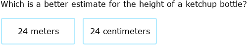 IXL - Estimate metric measurements (Geometry practice)