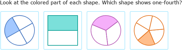 IXL | Identify halves, thirds, and fourths | 4th grade math