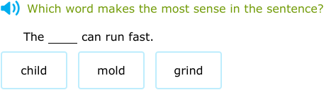 IXL | Complete the sentence with the correct -ild, -ind, -old, -olt, or ...