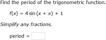 IXL - Find properties of sine functions (Algebra 2 practice)