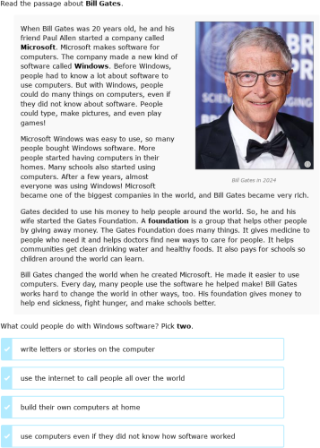 IXL | Bill Gates | 5th grade social studies