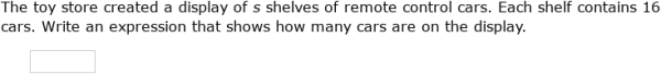 IXL | Write variable expressions: word problems | 7th grade math