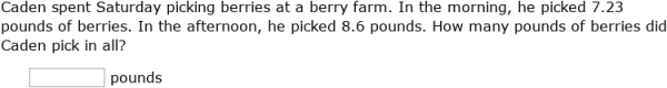 IXL | Add, subtract, and multiply decimals: word problems | 6th grade math