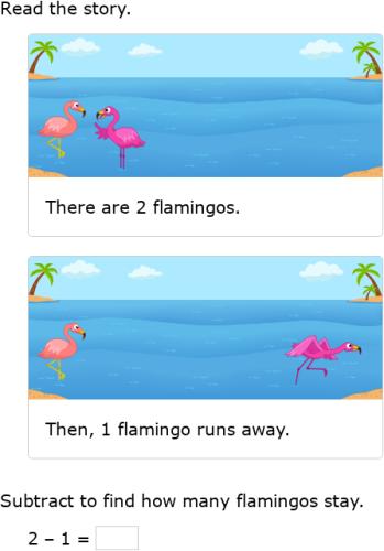 IXL | Subtracting 1 and all but 1 - word problems | 1st grade math