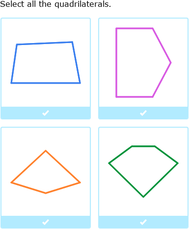 IXL | Identify triangles and quadrilaterals | 2nd grade math