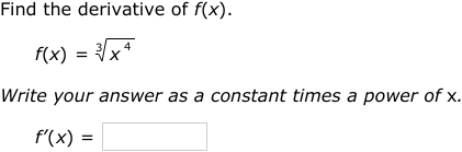 IXL - Power rule II (Calculus practice)