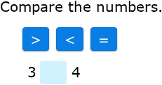IXL | Compare numbers up to 10 using symbols | 1st grade math