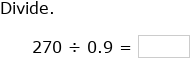 IXL | Divide by decimals using place value | 5th grade math