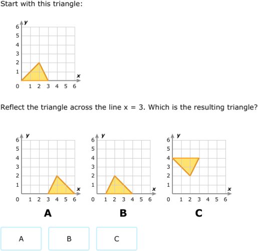 IXL - Reflection, rotation, and translation (5th grade math practice)