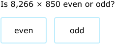 IXL | Even or odd: arithmetic rules | 5th grade math