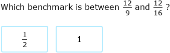 IXL | Compare fractions using benchmarks | 5th grade math
