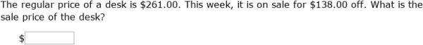 IXL | Subtract three-digit money amounts: word problems | 3rd grade math