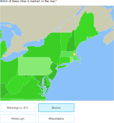 IXL - Cities of the Northeast (4th grade social studies practice)