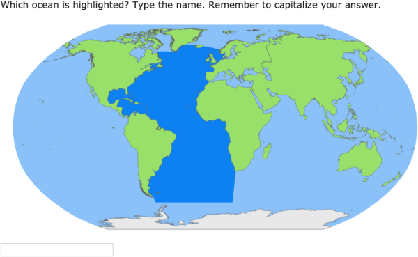 IXL | Name oceans and continents | 5th grade social studies
