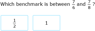 IXL | Benchmark fractions | 3rd grade math