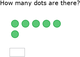 IXL | Count dots - 0 to 20 | Kindergarten math