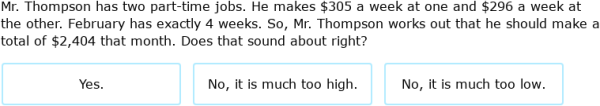 IXL | Multi-step word problems: identify reasonable answers | 5th grade ...