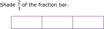 IXL | Show fractions: fraction bars | 3rd grade math