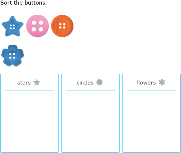 IXL | Classify and sort by shape | Pre-K math