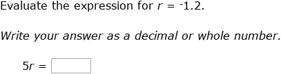IXL | Evaluate linear expressions | 7th grade math
