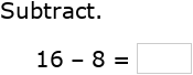 IXL | Subtracting 8 | 1st grade math