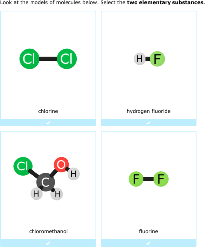 IXL | Classify elementary substances and compounds using models | 5th ...