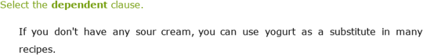 IXL | Identify dependent and independent clauses | 4th grade language arts