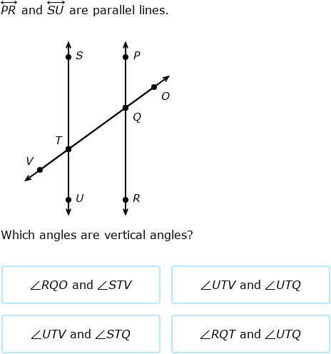 IXL | Transversals: name angle pairs | 8th grade math