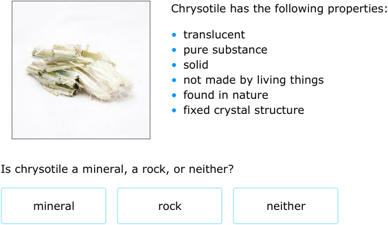 IXL | Identify rocks and minerals | 5th grade science