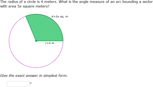 IXL - Area of sectors (Precalculus practice)