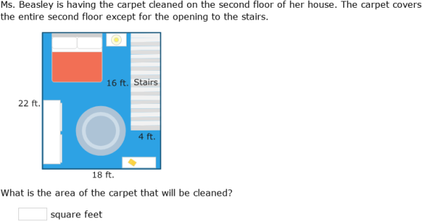 IXL | Area and perimeter of complex figures: word problems | 6th grade math