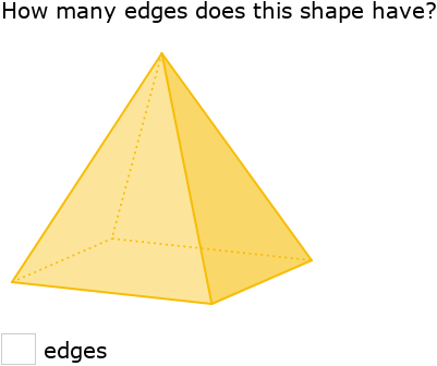 IXL | Count vertices, edges, and faces | 1st grade math