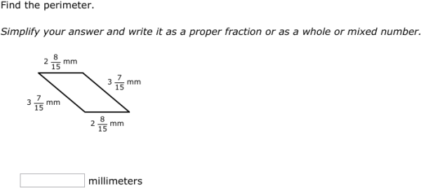 IXL | Perimeter | 6th grade math