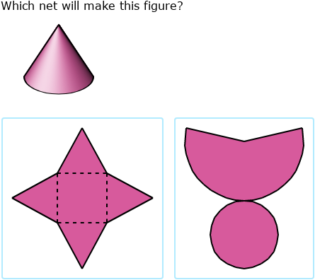 IXL | Nets of three-dimensional figures | 7th grade math